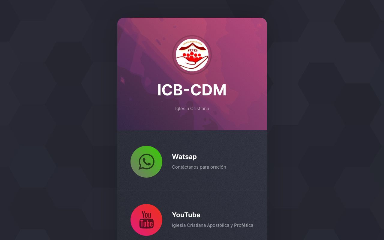 ICB-CDM